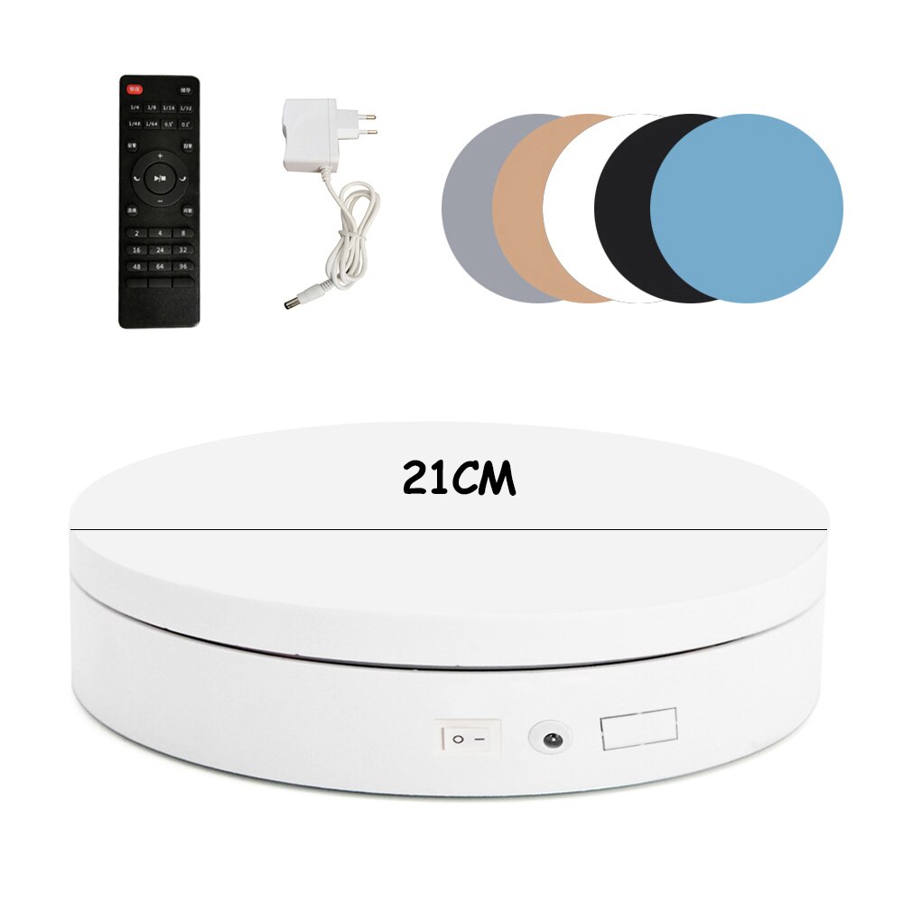 18/21cm Photography Electric Rotating Display Stan... – Grandado