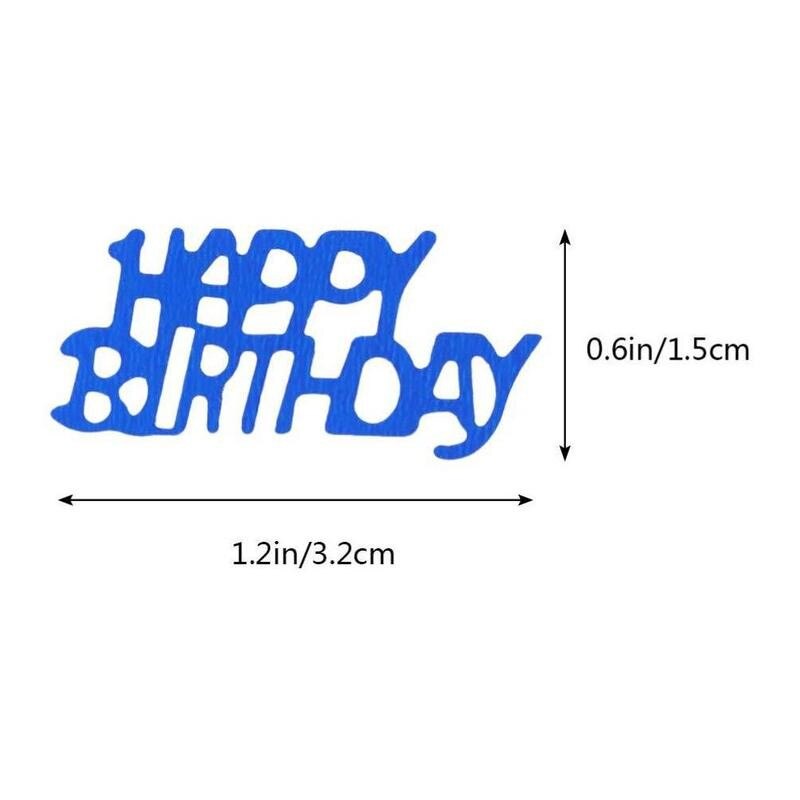 30g Happy Birthday Confetti Decoration Acrylic Col... – Grandado