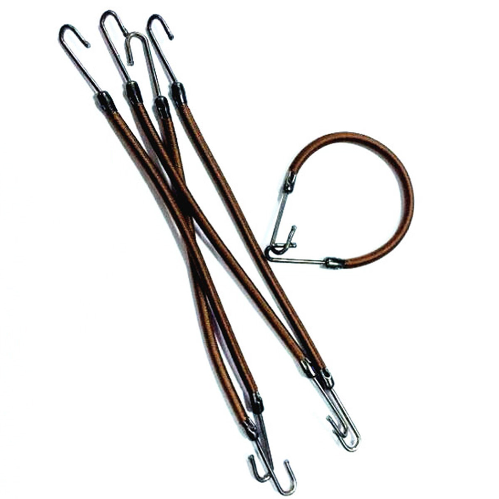 5 stk/parti kvinder elastiske clips sløjfer hårtil... – Vicedeal