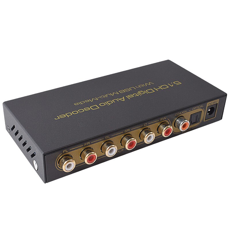 5,1 CH Koaxial Digital o Decoder Multi-Media o Pla... – Vicedeal