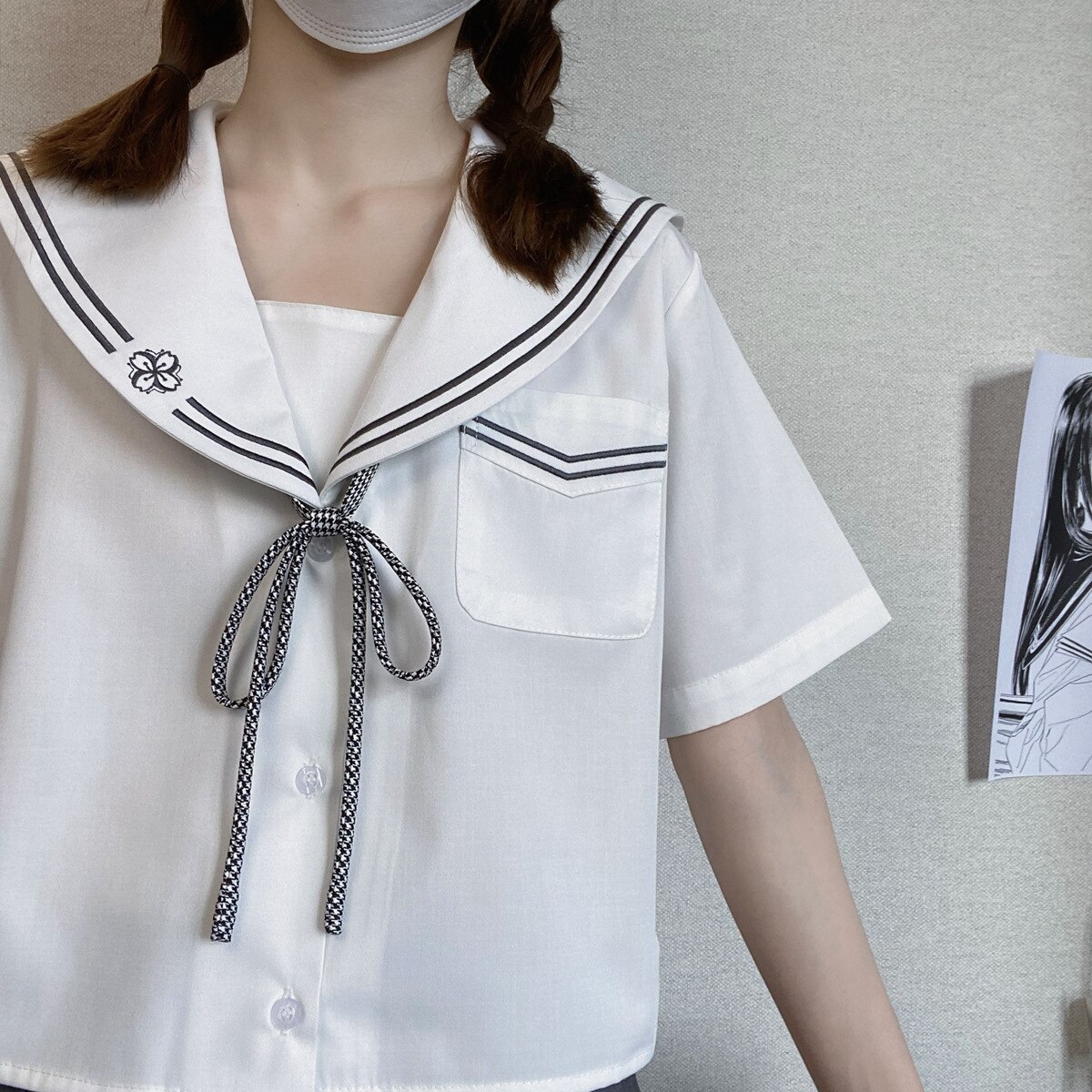 Women's Japanese School Uniform Sailor Suit Jk... – Grandado