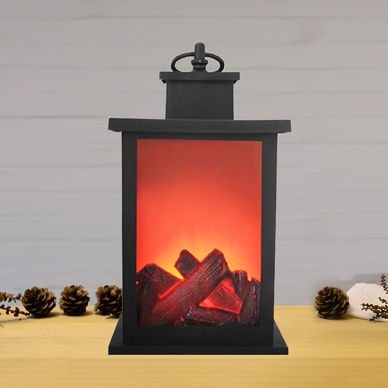 Artificial Fireplace Candlestick Charcoal Flame Wi... – Grandado