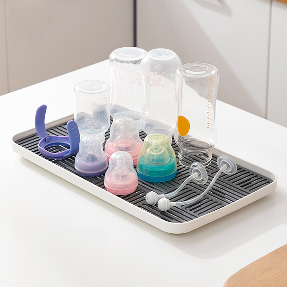 Drain Rack Plastic Dish Drainer Dryer Tray Large S... – Grandado