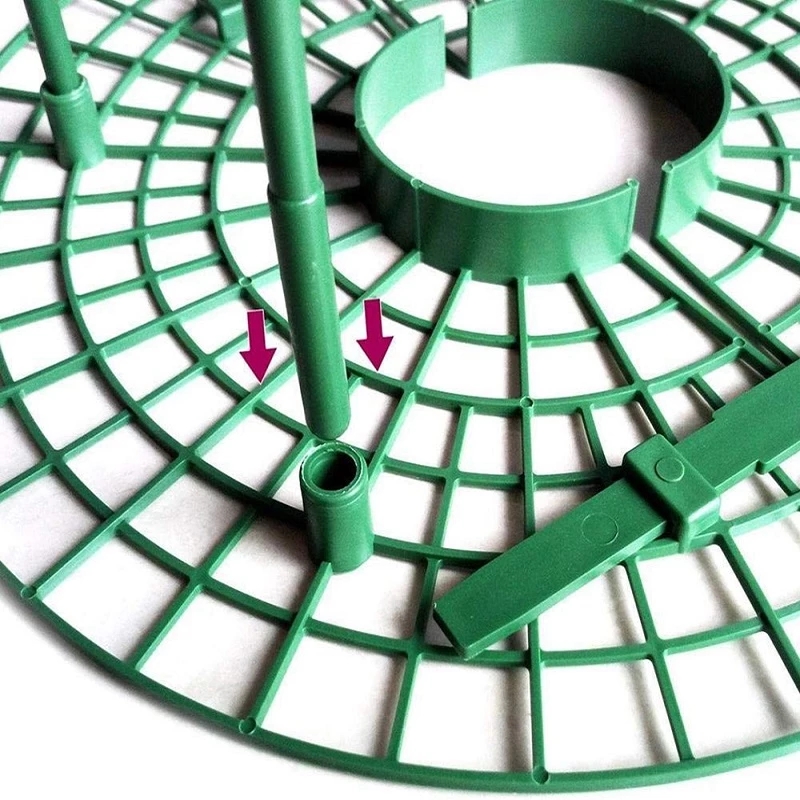 1/5/10Pcs Strawberry Fruit Stand Round Plastic Pla... – Grandado