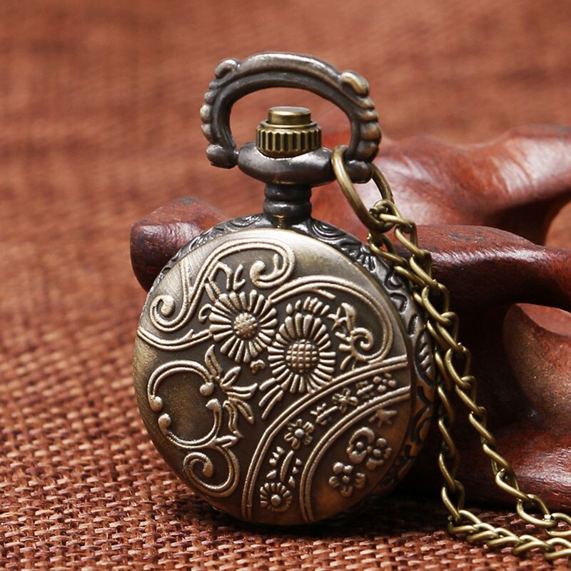 small size Sailing Boat vintage pocket watch women... – Grandado