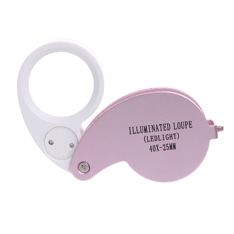 Loupe de bijoutier, Loupe en verre 40X 25mm – Grandado