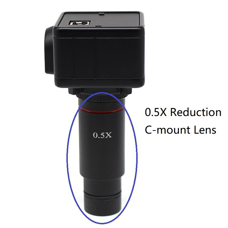 0.5X Reductie C-mount Lens Adapter voor CCD Cmos C... – Vicedeal