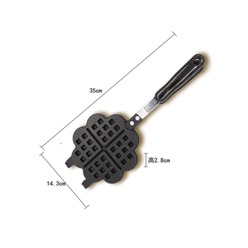 Funbaky non-stick vaffelmaskin form jern maskin hu... – Grandado