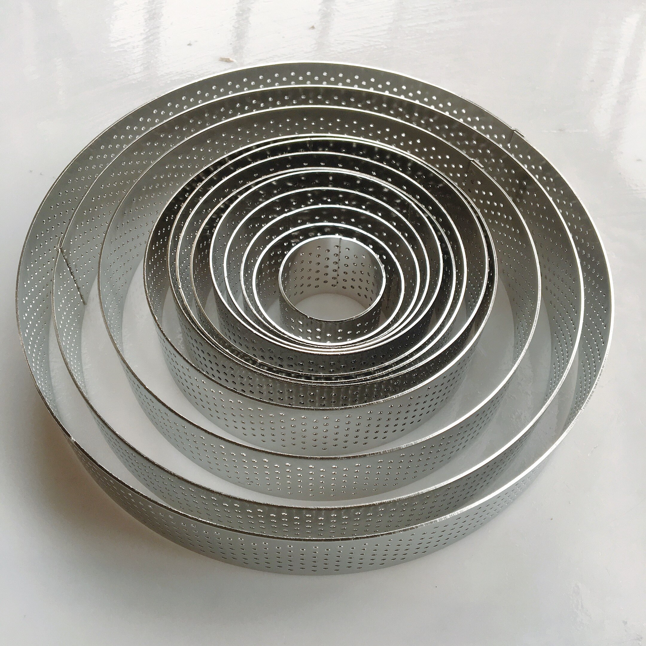 3.5cm high 3.5cm-20cm Round stainless 304 perforat... – Vicedeal