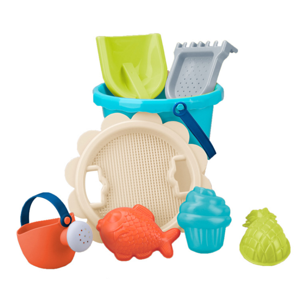 Kids Beach Toy Set Children Summer Silicone Shovel... – Grandado