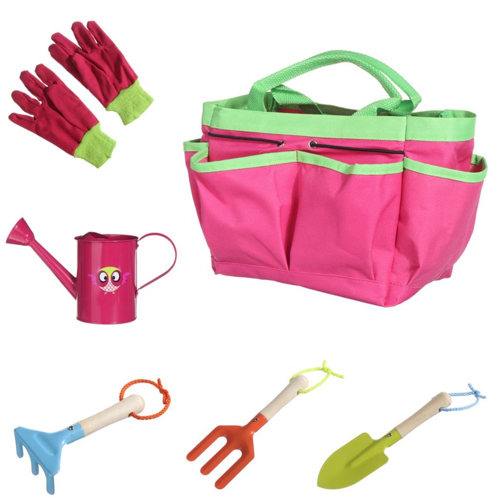 6Pcs Kids Tuingereedschap Kinderen Schop Spade Vor... – Grandado