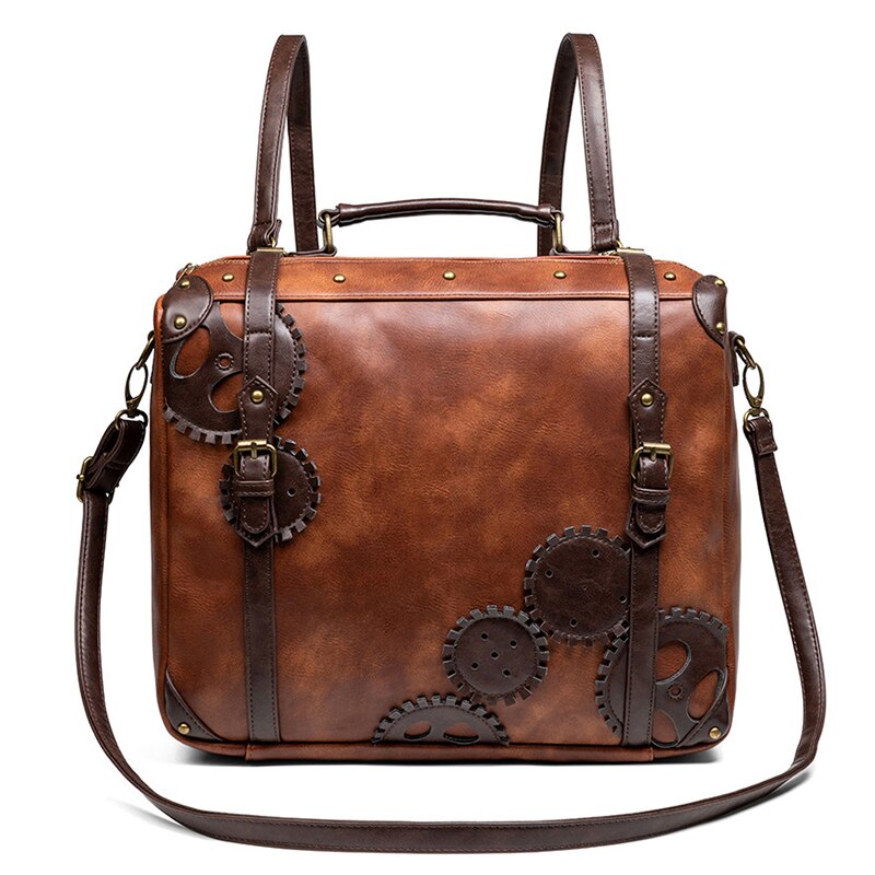 Steam Punk Women's Shoulder Bags Ladies Retro Circ... – Grandado
