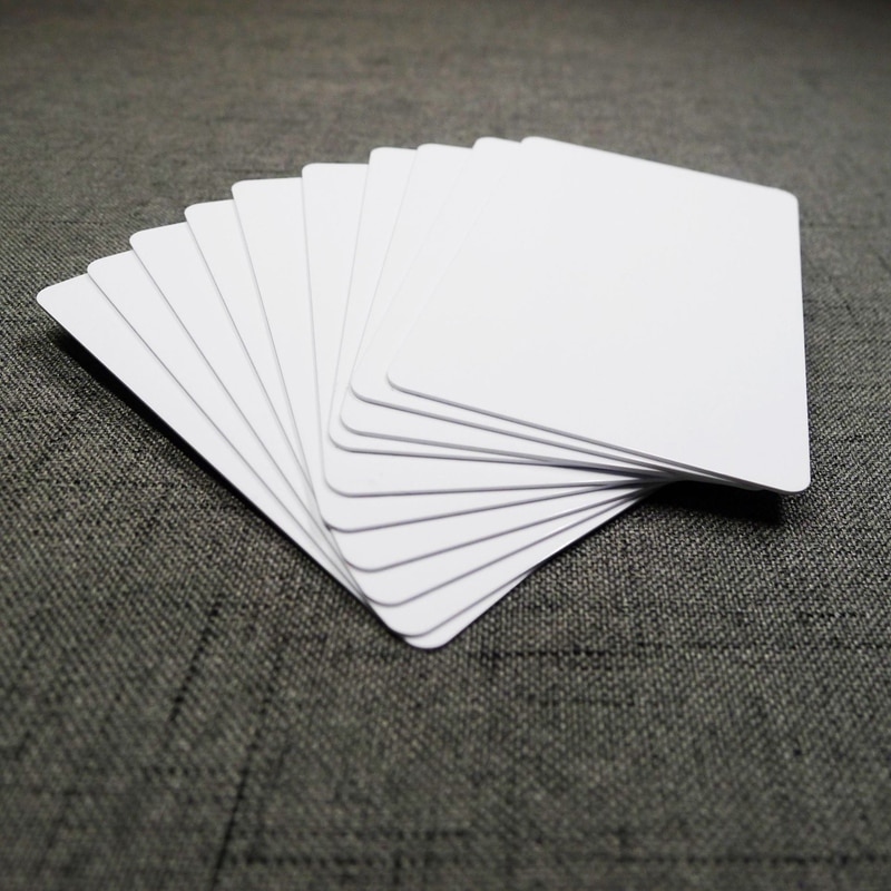 100 Pvc Plastic Cards Plastic Business Cards Stamp... – Vicedeal