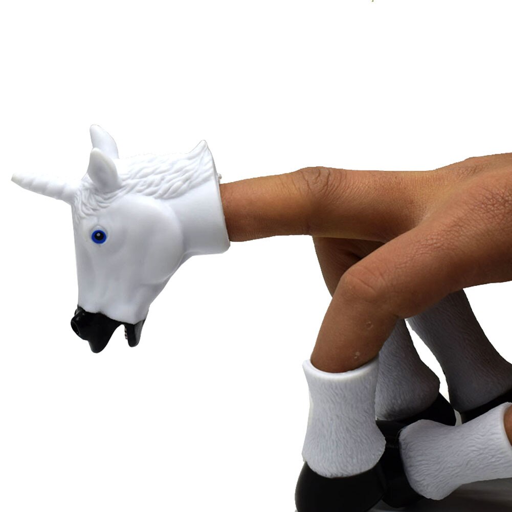 Novelty Funny Four-legged Pegasus Finger Puppet Kn... – Grandado