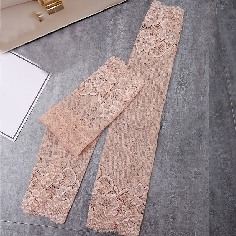 1Pair Lace Arm Sleeves Summer UV Protection Arm Wa... – Grandado
