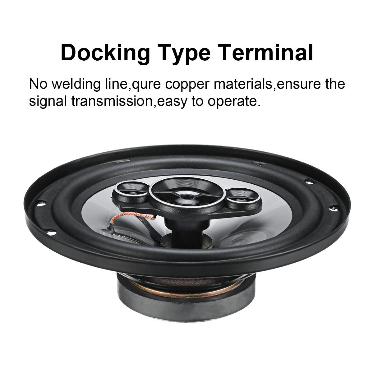 2pcs 6 Inch 650W Car HiFi Coaxial Speaker Vehicle ... – Grandado