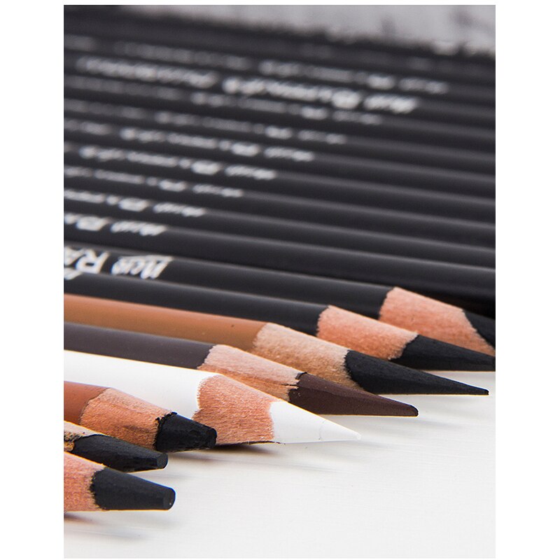 EZONE 1PC Black/Brown/White Sketch Pencil Painting... – Vicedeal