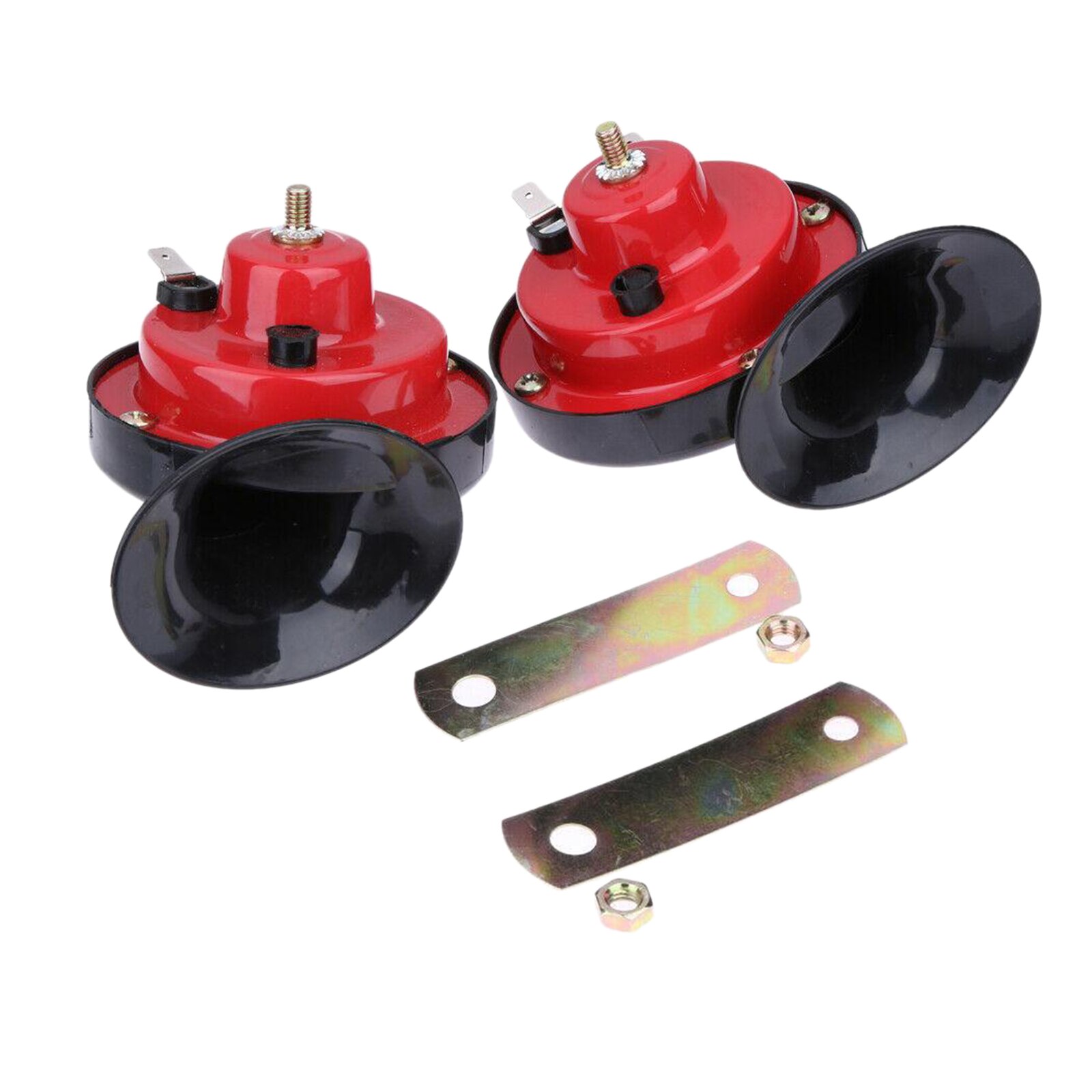 2 Pack Top Air Electric Snail Single Horn Waterpro... – Grandado