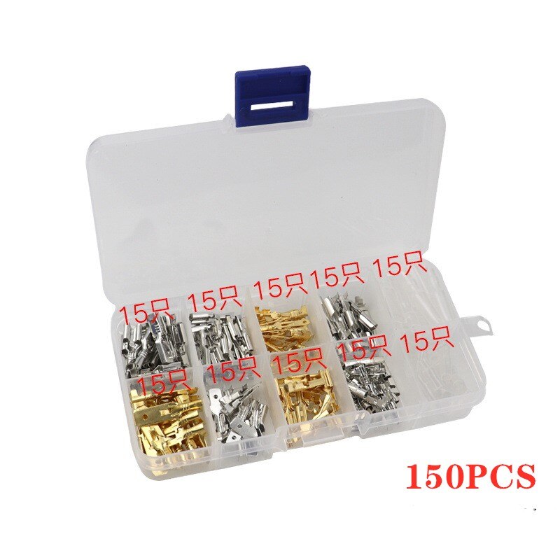 150Pcs 2.8/4.8/6.3mm Crimp Terminals Insulated Sea... – Grandado