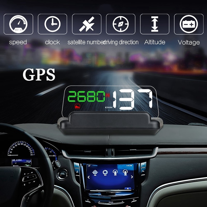 Universal Car Hud Head Up Display, 3.6 Inch 4K Hd ... – Grandado