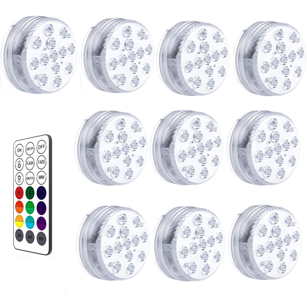 13LEDs Submersible Light with Magnetic Underwater ... – Grandado