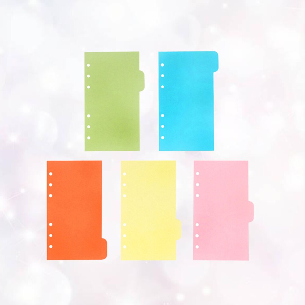 Separador de pestañas práctico papel de tarjeta cl... – Grandado