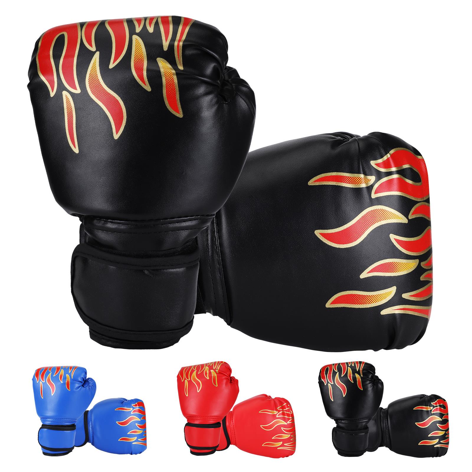 2Pcs Boxing Gloves Fighting Gloves High-Grade PU L... – Vicedeal