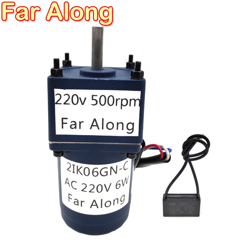 1 Single Phase Electric 6W 220V Geared AC Fixed Sp... – Vicedeal