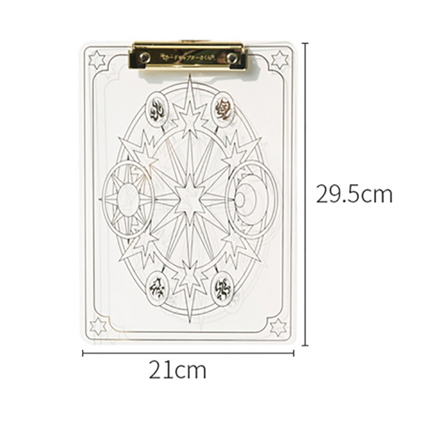 Magic array clipboard akryl skriveblok gennemsigti... – Grandado