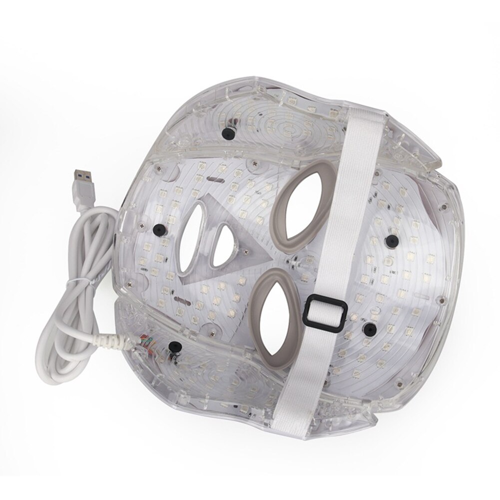 7 Colors LED Light Facial Mask Photon Therapy Anti... – Grandado