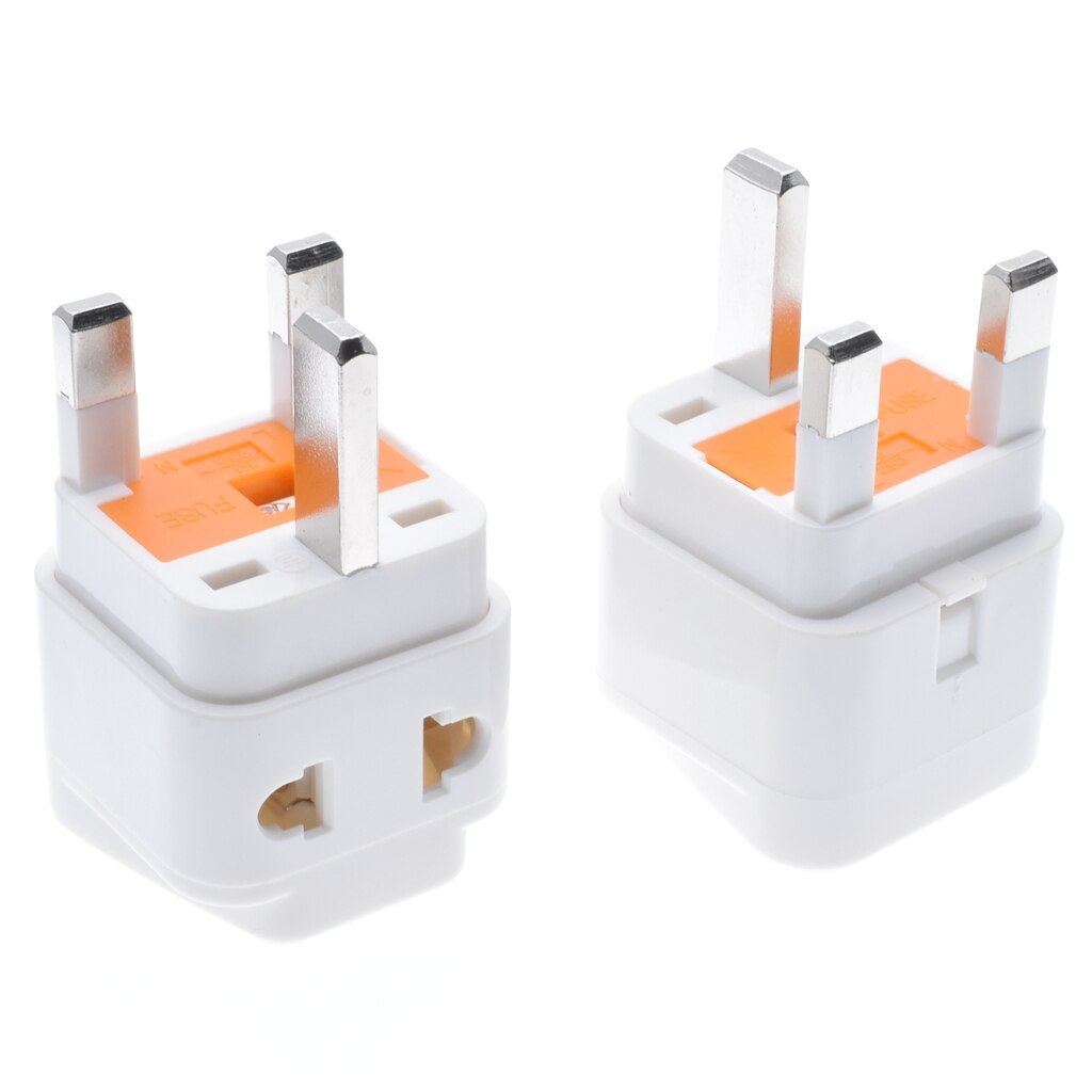UK Plug Adapter, Mini Travel Plug Adapter with Fus... – Grandado