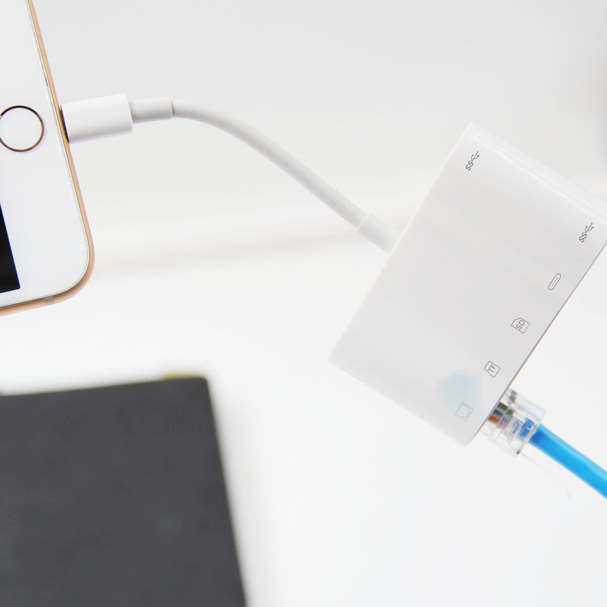 5-in-1 Lightning to 100Mbps Ethernet Lan RJ45 1080... – Grandado