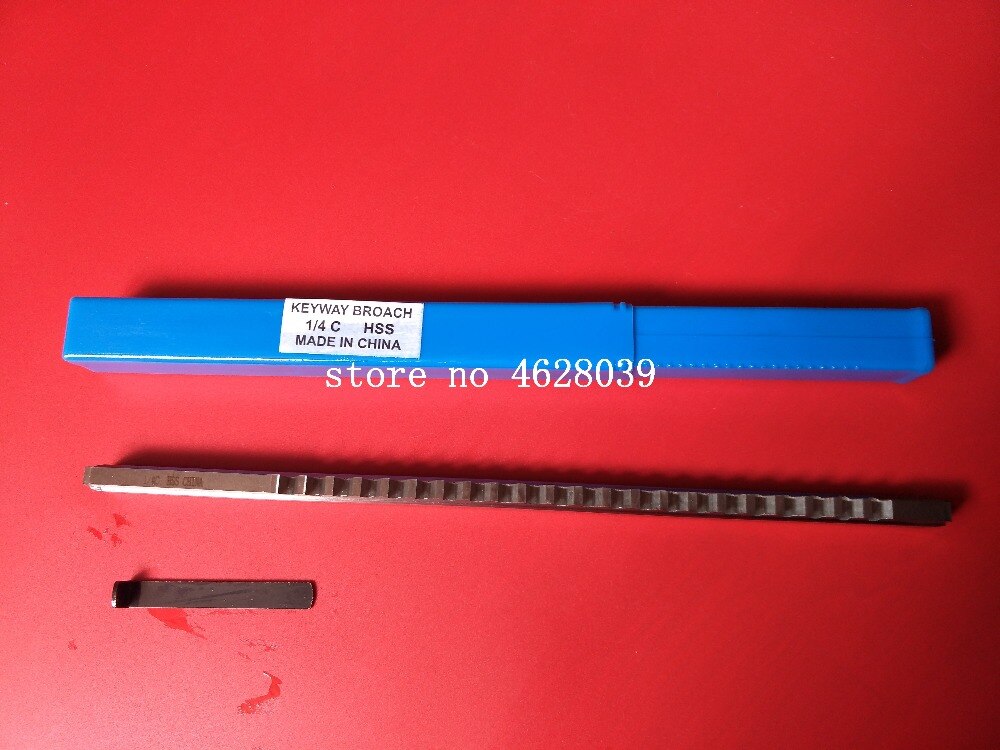 1/4 C Push-Type Keyway Broach Inch Size HSS Broach... – Grandado
