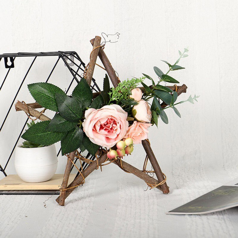 Artificial Five-pointed Star Flower Indoor Outdoor... – Grandado