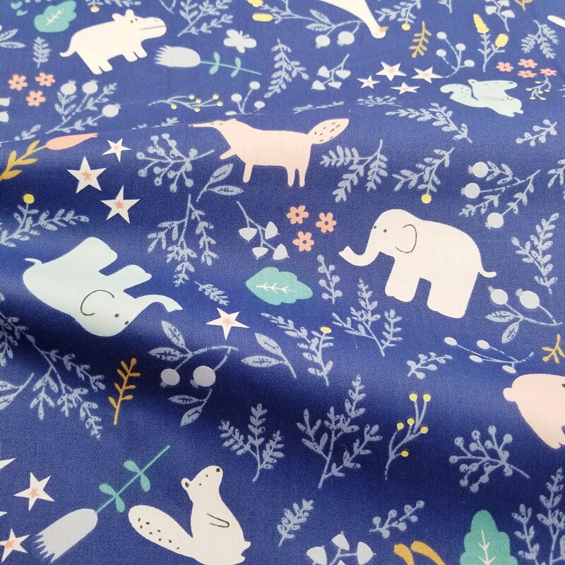 Buulqo bomull lakan tyg barn tecknad bomull lapptä... – Grandado