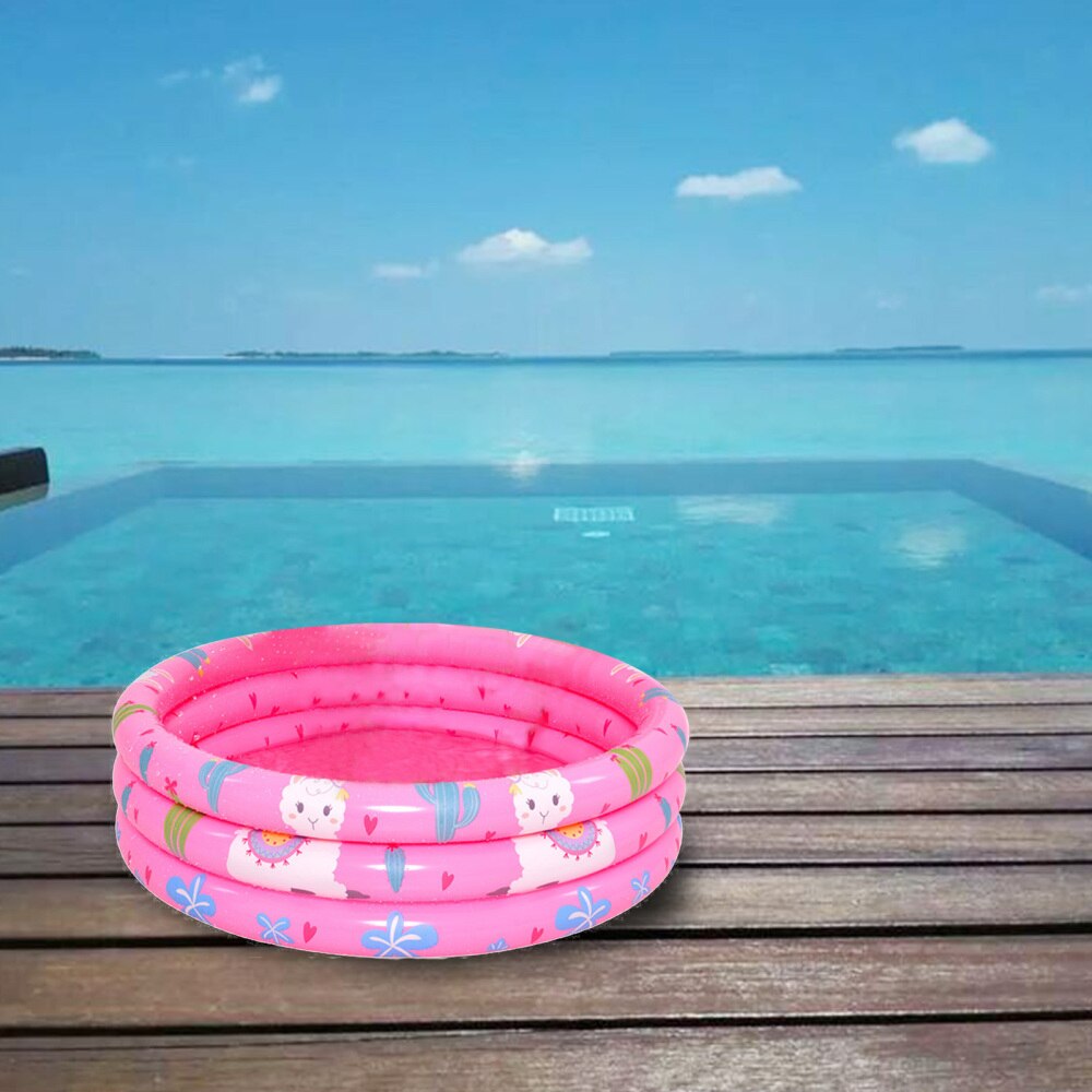 Inflatable Alpaca Three-ring Water Basin Swimming ... – Vicedeal