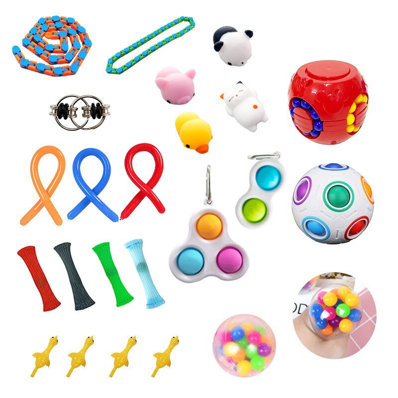 A Pack Fidget Sensory Toy Set Stress Relief Toys f... – Vicedeal