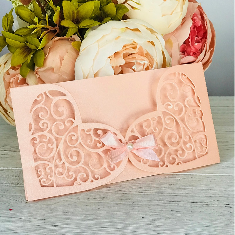 Boda invitación corte troquelado Scrapbooking arte... – Grandado