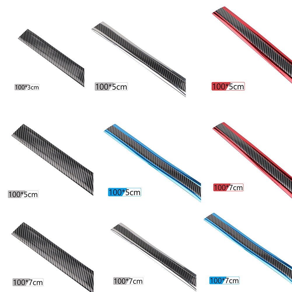 M Auto Bumper Lip Splitter Carbon Fiber Look Diy R... – Grandado