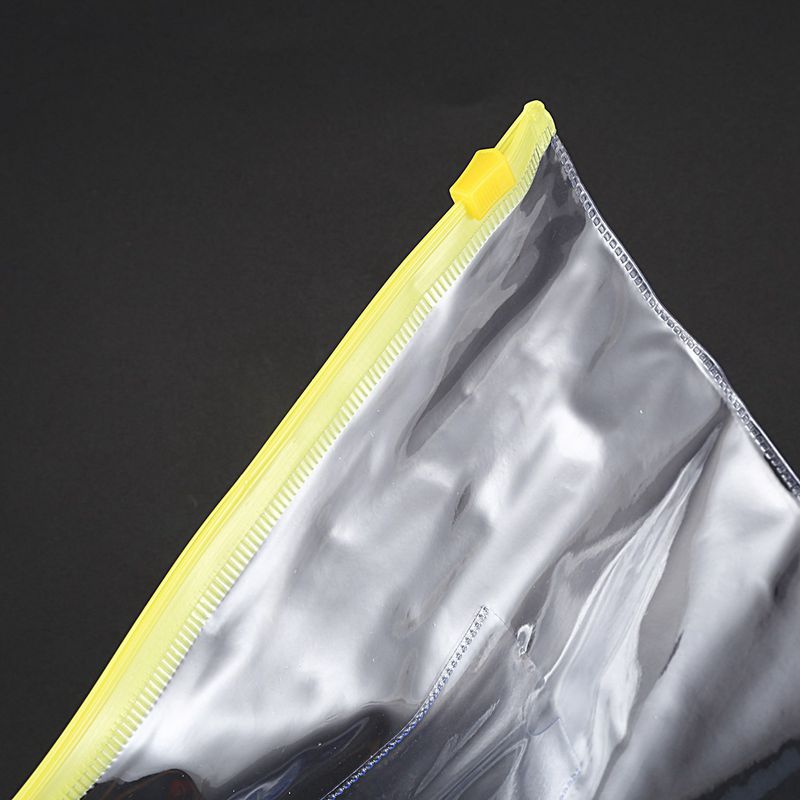 40 Pcs Size A5 Card Slider Zip Closure Folders PVC... – Grandado