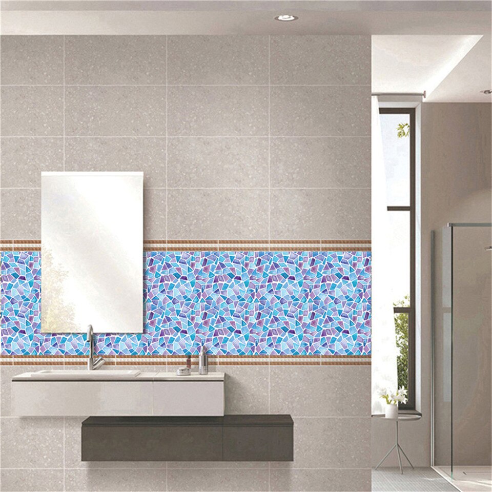 6pcs/bag Self Adhesive Mosaic Tiles Waterproof Wal... – Grandado