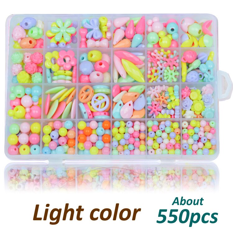 500PCS Kids DIY Beads Girls Plastic Pop Beads for ... – Vicedeal