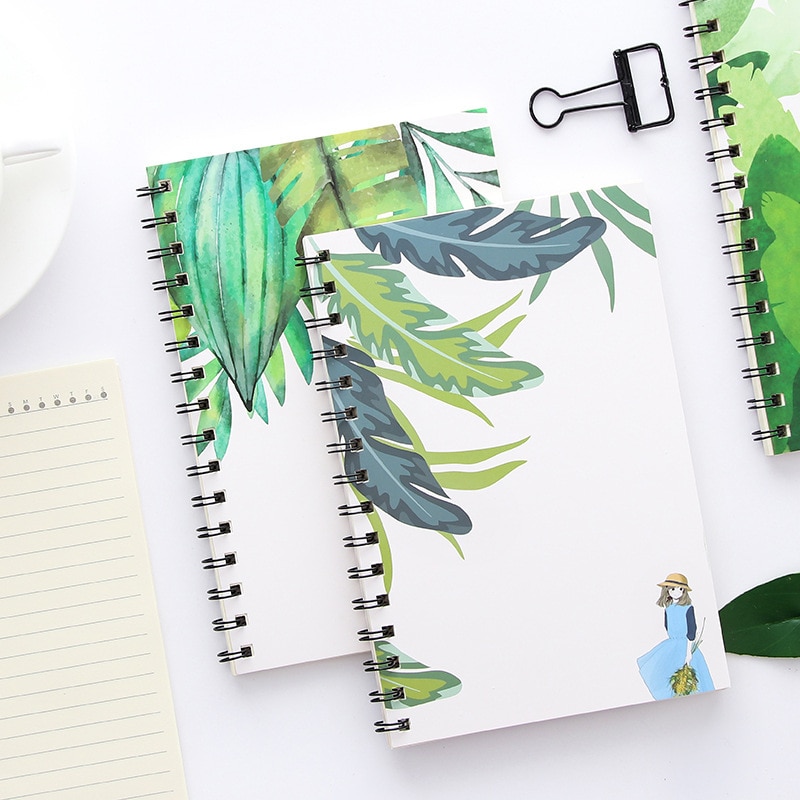 60sheets/120pages 1Book Double Coil Notebook A5 St... – Grandado