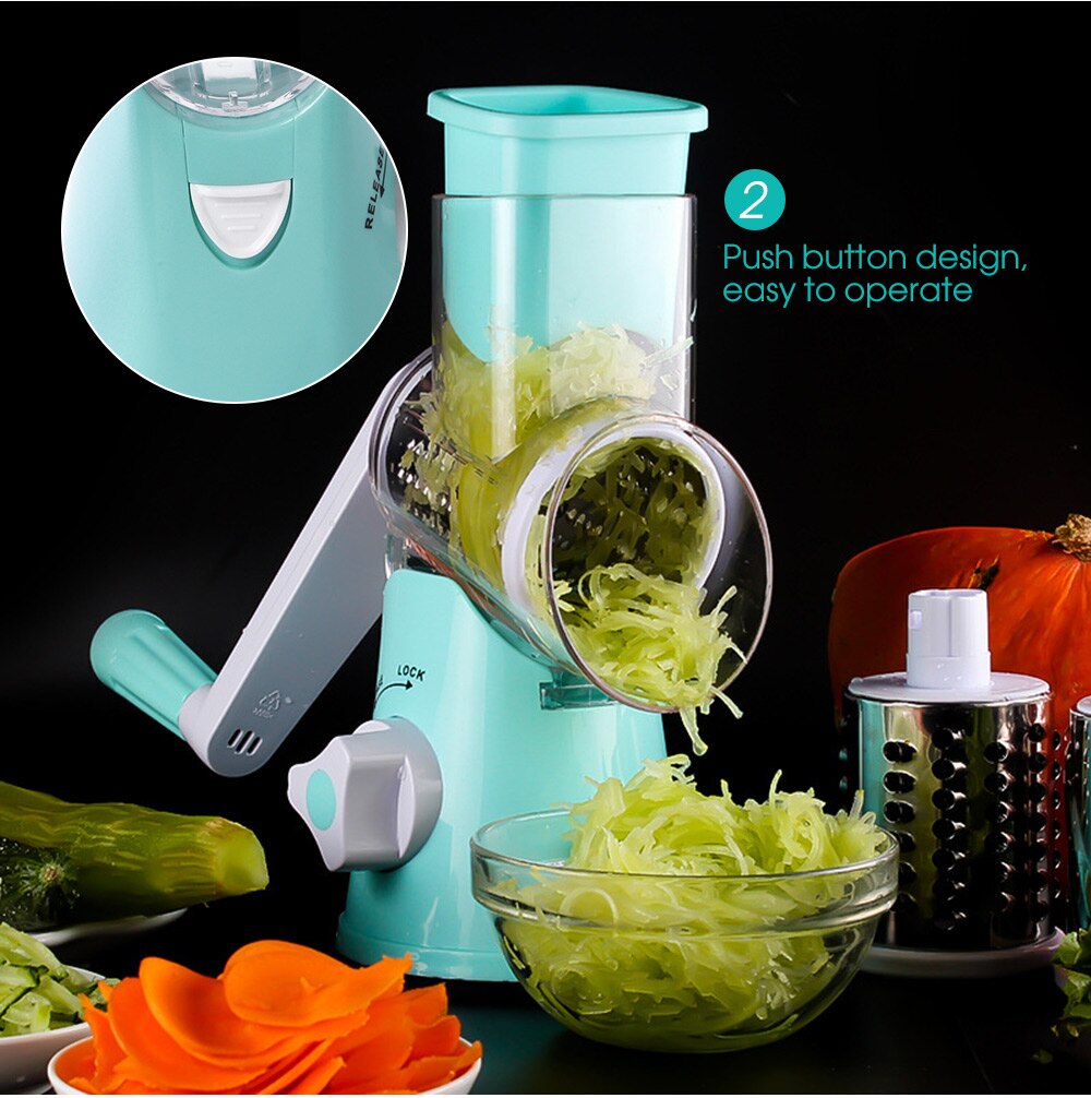 Multi-function Vegetable Shredder Hand-cranked Che... – Grandado
