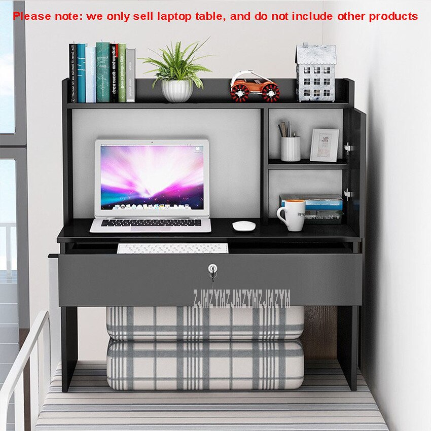 Laptop Computer Table On Bed With Drawer Lock Wood... – Grandado