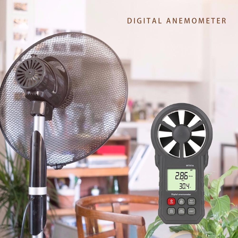 Handheld Anemometer Thermometer Pocket Dual-use Wi... – Grandado