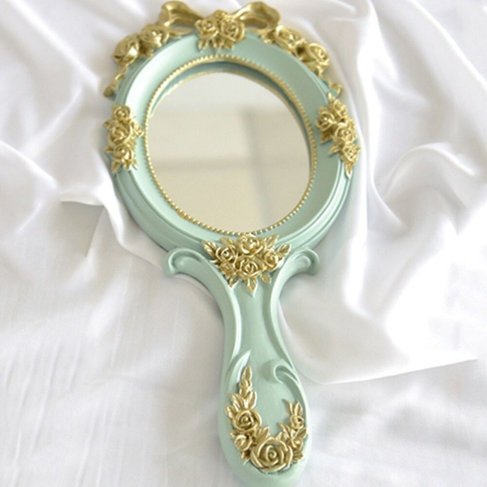 1Pc Style Handheld Mirror Cosmetic Mirror Home Mak... – Grandado