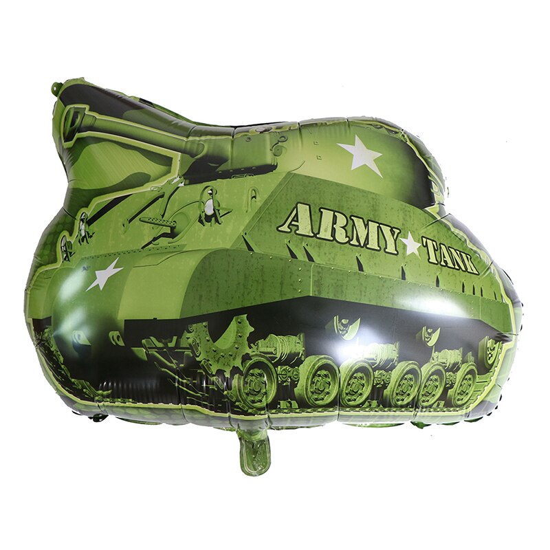 1pc Large Size Train Tank Vehicle Foil Balloons Bi... – Grandado