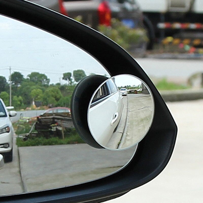 1 pair of round car rearview mirror blind spot mir... – Grandado
