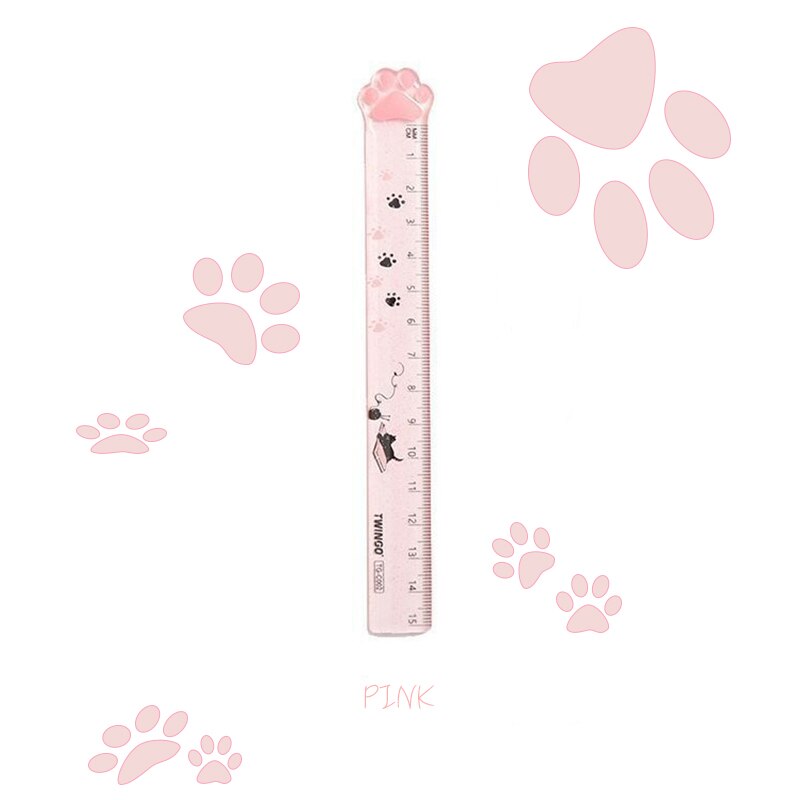 Cat Ruler Kawaii Accessories Cute Ruler Novelty St... – Grandado